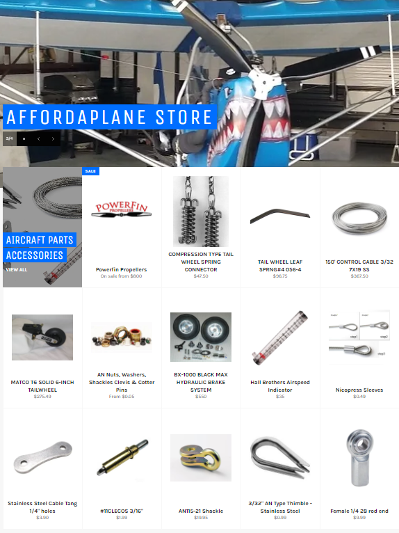 Affordaplane Store